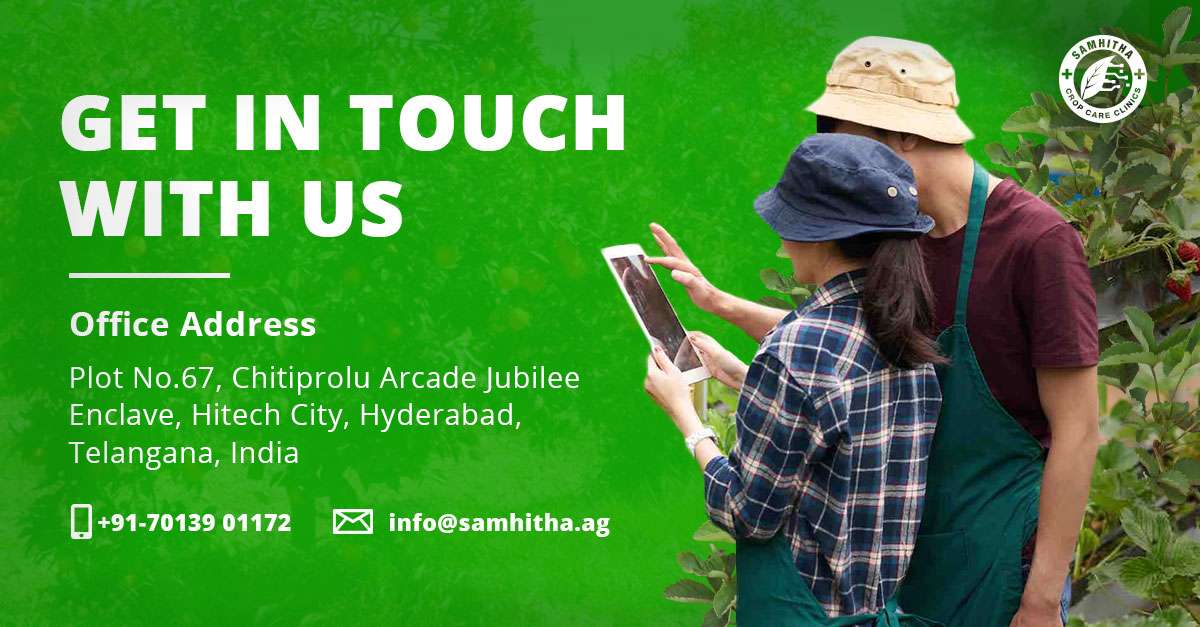 Contact Us - Samhitha Crop Care Clinics